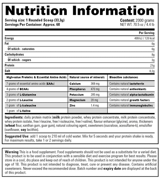 (Tip) Daily Protein - Stacker 2 ★ 908 / 2000 gram • Eiwit & Proteine