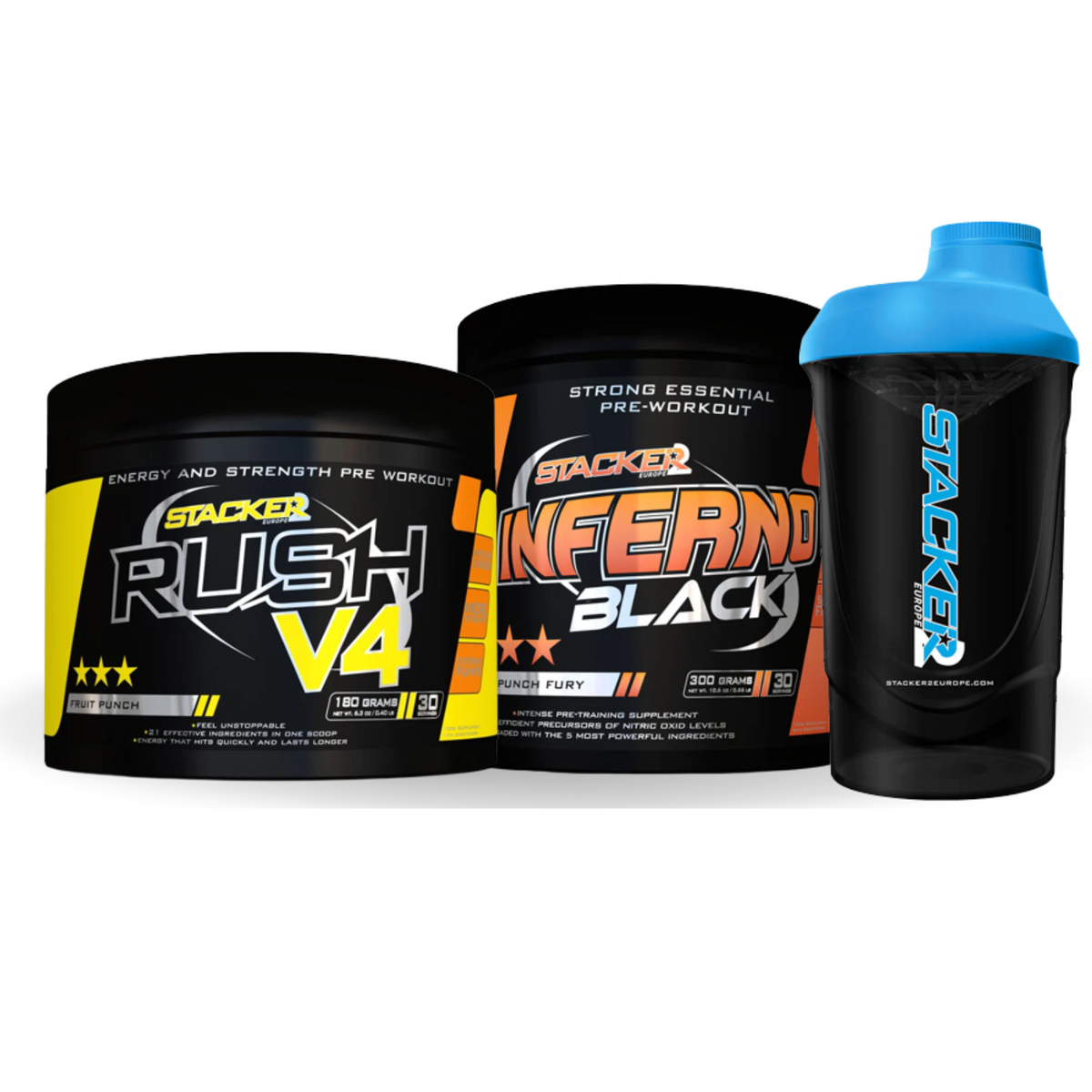 Preworkout Duo - Pakket – StackerOnline.com