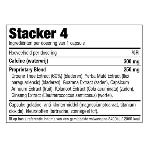 (Tip) Stacker 4 • Ephedra Free ★ (100 caps) • Lose Weight & Burn • – StackerOnline.com